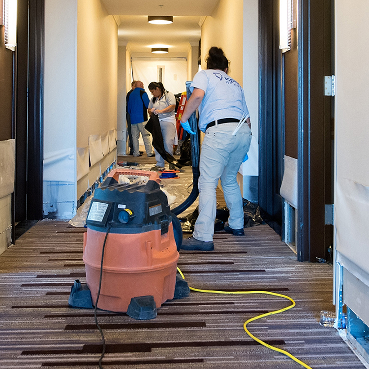Loews Hotel Pipe Burst Water Damage Story | EPIC